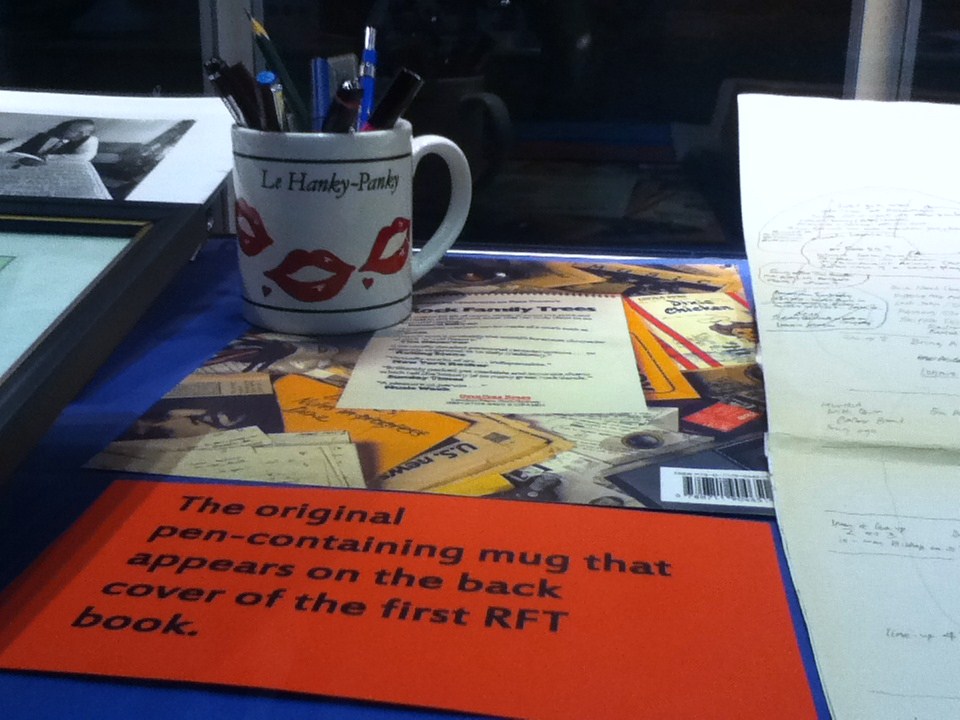 Pete Frame’s Rock Family Trees: An Exhibition – Every record tells a story