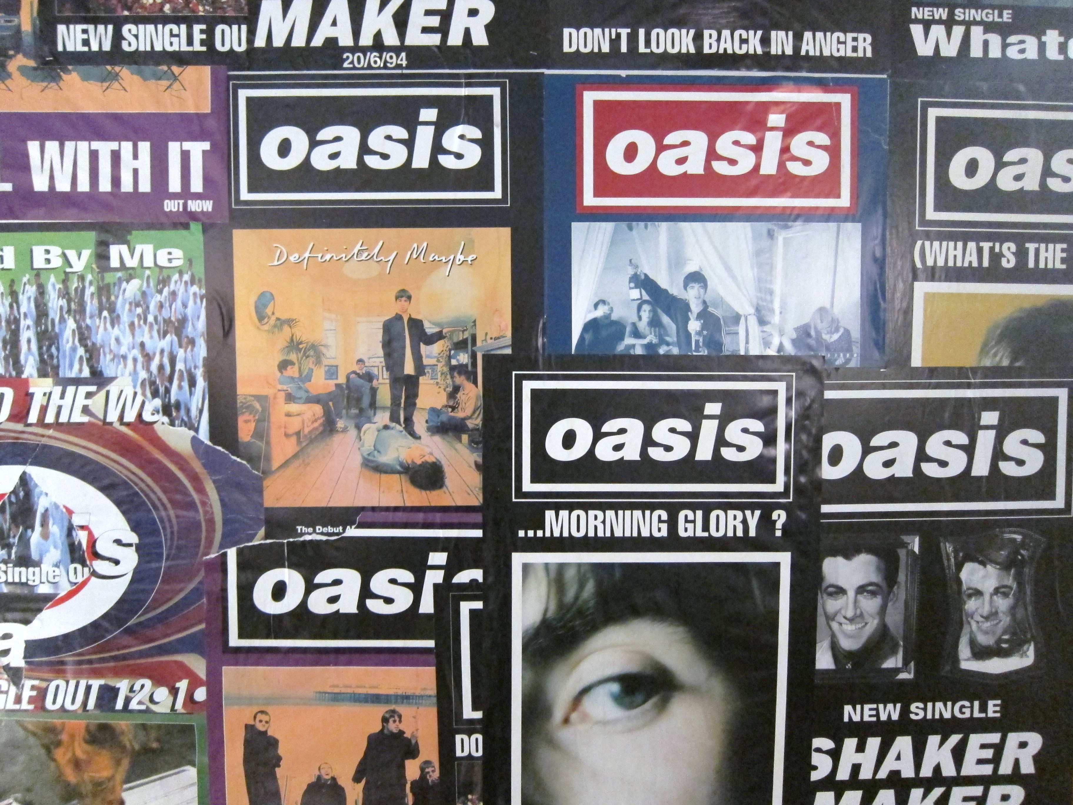 New Oasis Exhibition: Chasing The Sun: 1993-1997 – Every record tells a ...
